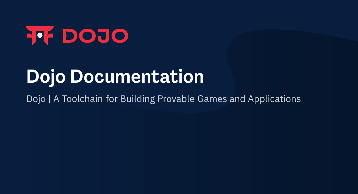Dojo Documentation Dojo Documentation
